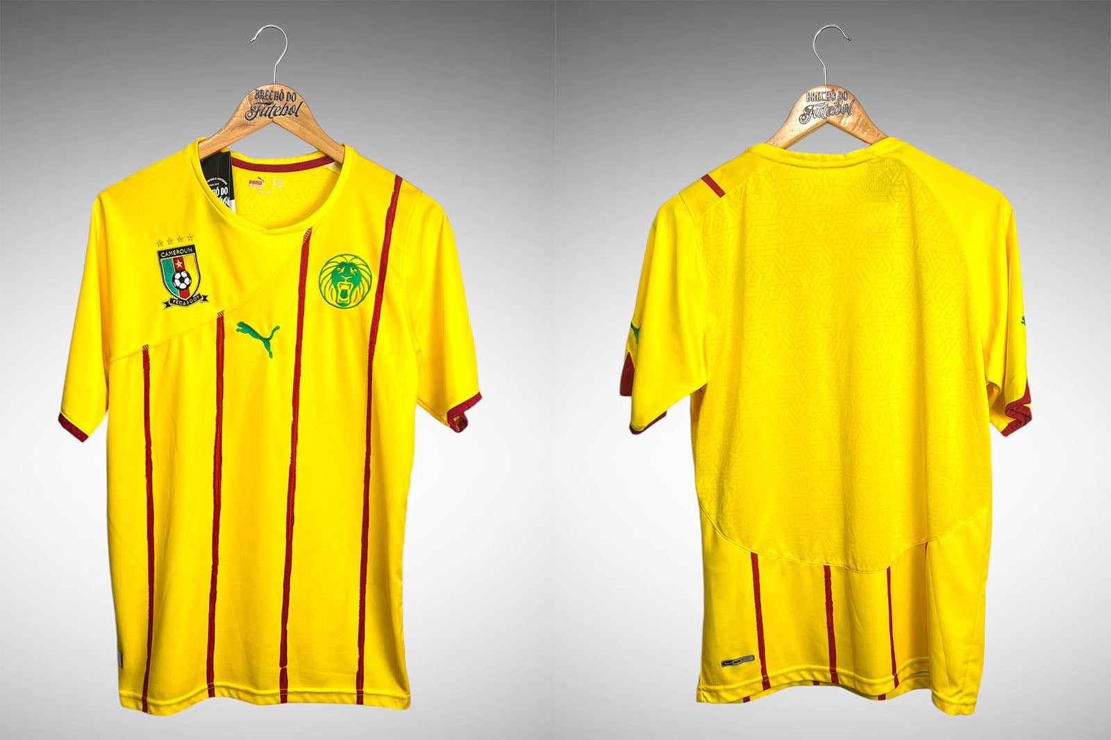 Camarões 2010 Segunda Camisa Tam M. – Brechó do Futebol